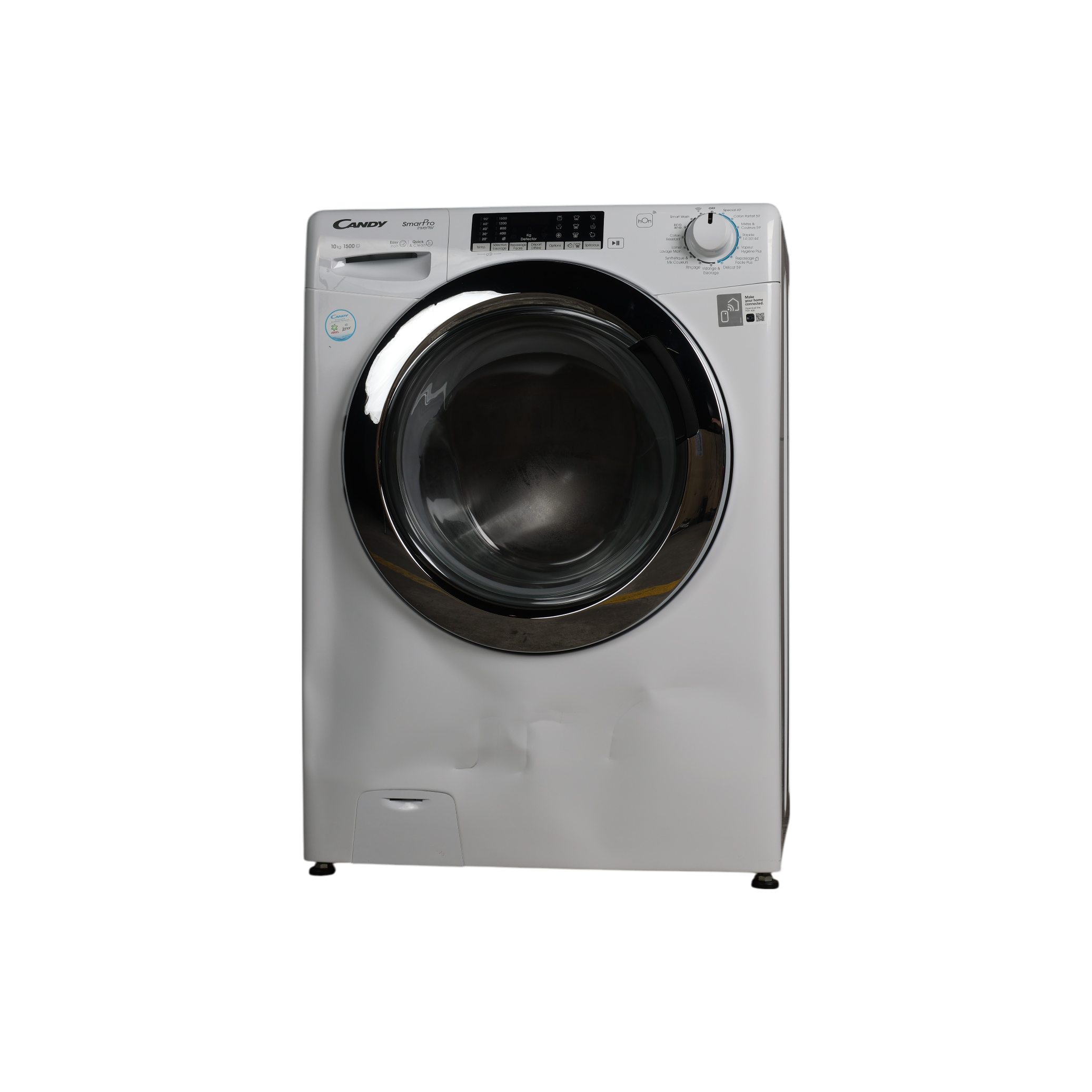 Lave-Linge Hublot 10 kg Reconditionné CANDY CSO5106TWMC/1-S – Underdog